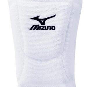 Mizuno LR6 Volleyball Kneepad, White, Medium