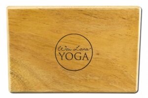 wai lana teak yoga block – 3”