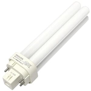 philips fluorescent light bulb, 1200 lumen, pl-c 4 p, 18 w