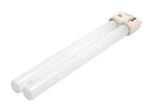 philips lighting 359323 pl-l linear compact fluorescent lamp 18 watt 4-pin 2g11 base 1200 lumens 82 cri 3500k white