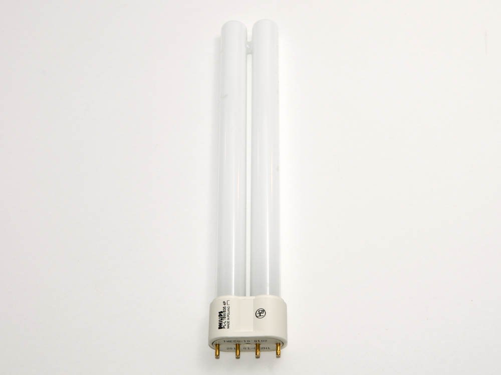 Philips Lighting 359323 PL-L Linear Compact Fluorescent Lamp 18 Watt 4-Pin 2G11 Base 1200 Lumens 82 CRI 3500K White