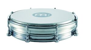 meinl percussion tamborim with floatune tuning system-not made in china-aluminum body and synthetic head, 2-year warranty, (tbr06alu)