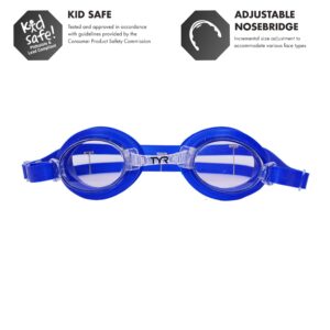 TYR Qualifier Youth Goggle (Clear/Blue)