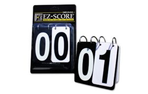 match tuff ez score (0-6) | portable tennis score keeper | ez-flip | outdoor/indoor