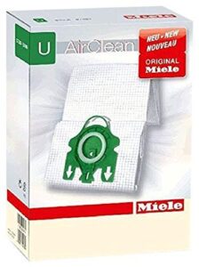 miele type u airclean filterbags, s7000-s7999 upright, 4 bag and filter set