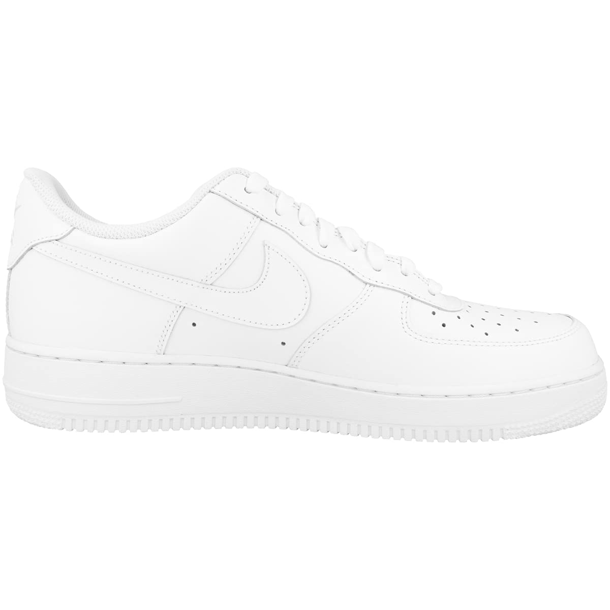 NIKE MENS AIR FORCE ONE SNEAKER (SIZES 7-14) White - Footwear/Sneakers 10