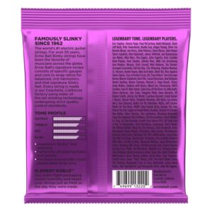 Ernie Ball Power Slinky Nickel Wound Electric Guitar Strings 3 Pack - 11-48 Gauge