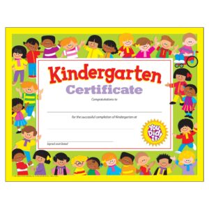 trend enterprises, inc. kindergarten certificate, 30 ct