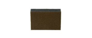 hyde tools 45310 foam sanding sponge block with fine/medium grit, 2-3/4-inch x 4-inch x 1-inch