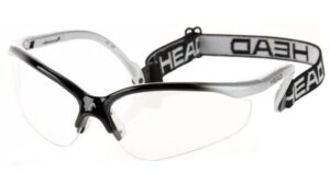 head racquetball goggles - pro elite anti fog & scratch resistant protective eyewear w/ uv protection