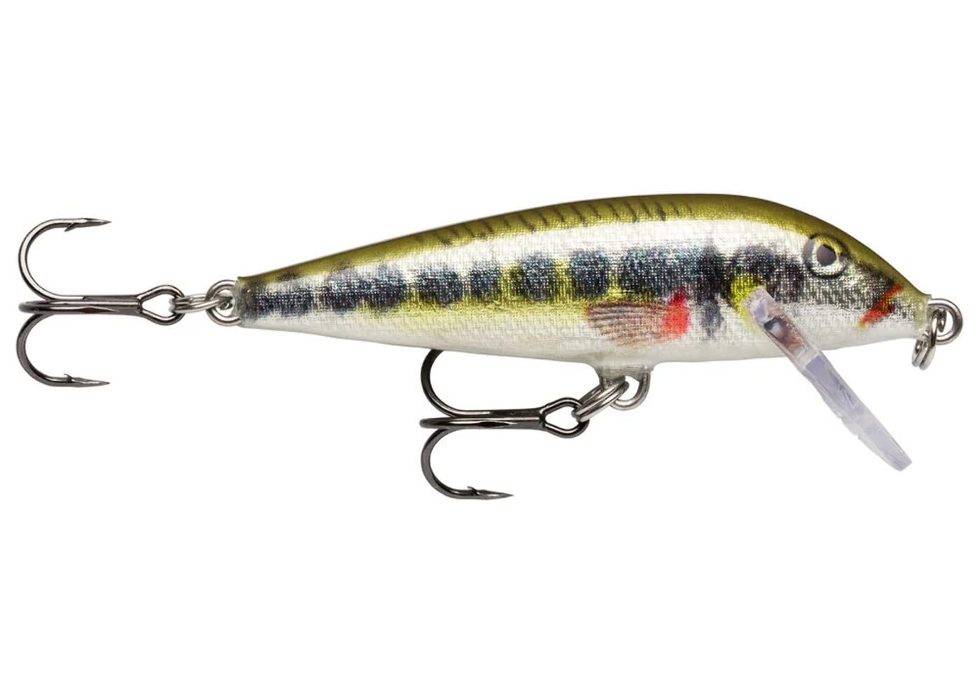 Rapala Countdown 1/8 Oz Fishing lure (Rainbow Trout, Size- 1.5), Fire Minnow