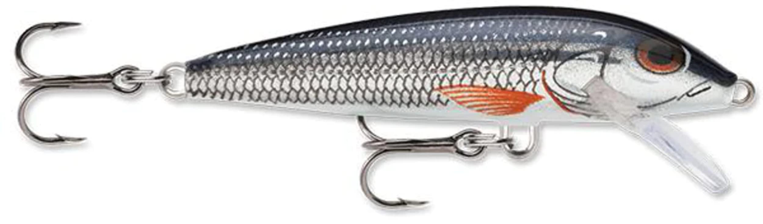 Rapala Original Floater 05 Fishing lure ( Fishing lure (Silver, Size- 2)