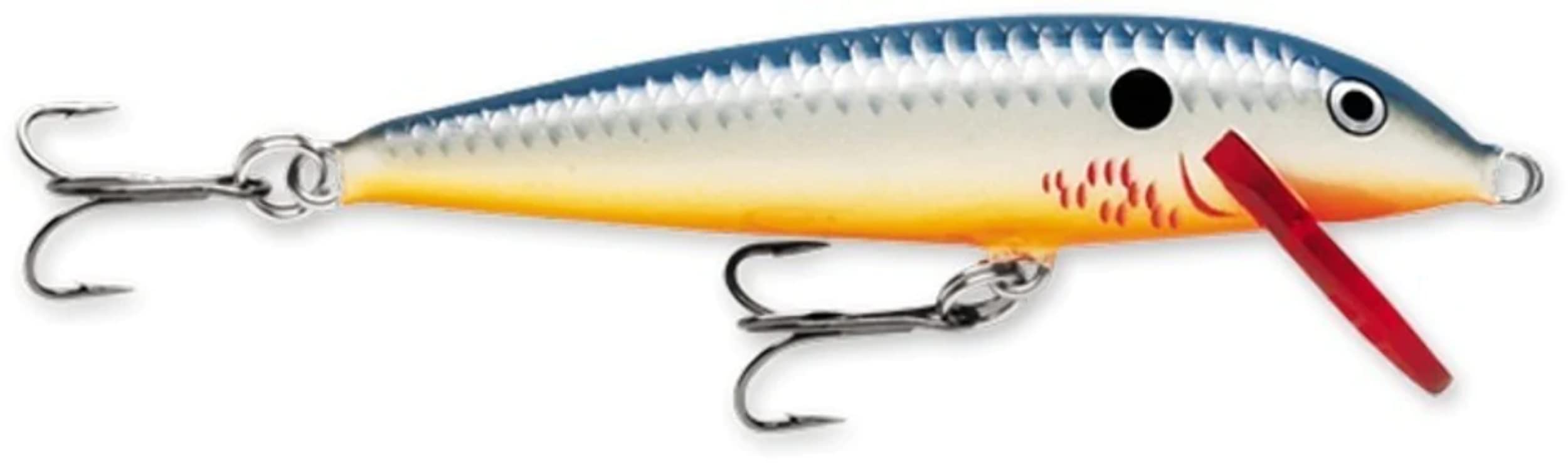 Rapala Original Floater 05 Fishing lure ( Fishing lure (Silver, Size- 2)