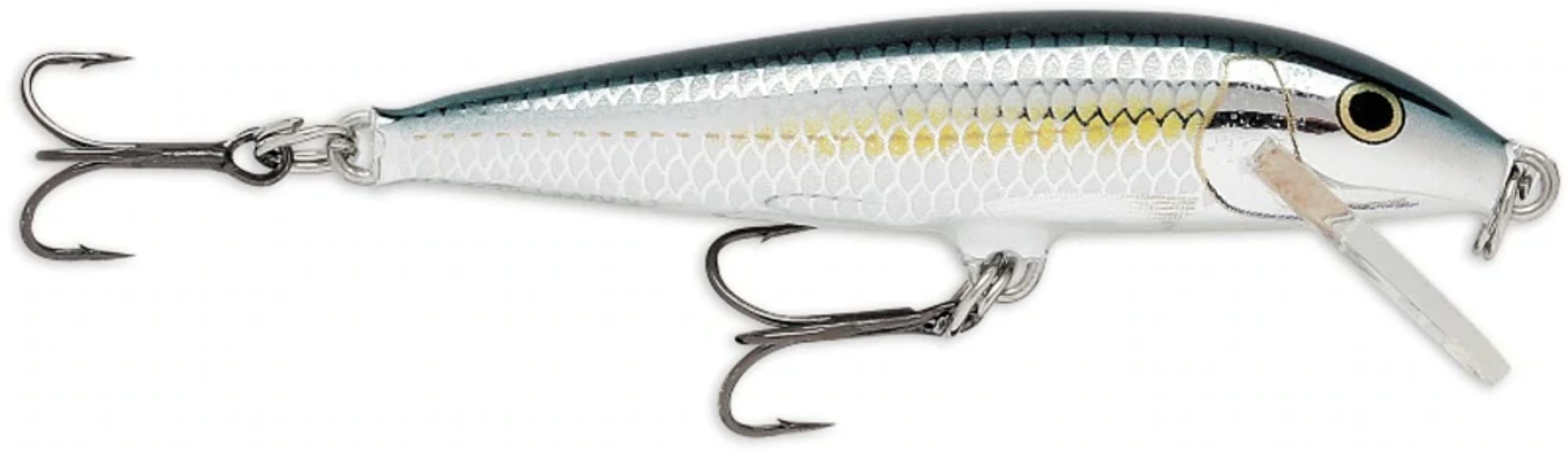 Rapala Original Floater 05 Fishing lure ( Fishing lure (Silver, Size- 2)