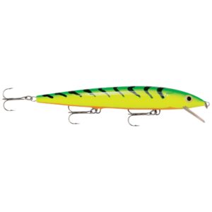 rapala husky jerk 14 fishing lure (firetiger, size- 5.5), gold, 10