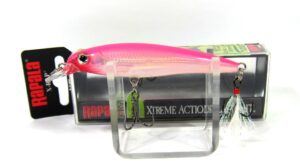 rapala x-rap jerkbait 06 fishing lure (hot pink, size- 2.5)