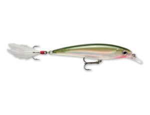 rapala x-rap jerkbait 10 fishing lure (olive green, size- 4)