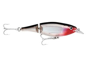 rapala x-rap jointed shad 13 fishing lure (silver, size- 5.25)