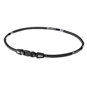 Phiten X50 Rakuwa Necklace - Black - 22"