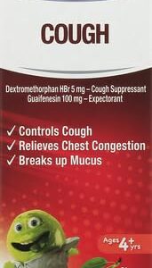 Mucinex Children's Cough Relief Liquid, Cherry, 4oz