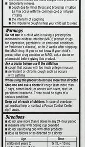 Mucinex Children's Cough Relief Liquid, Cherry, 4oz