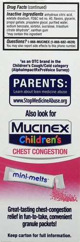 Mucinex Children's Cough Relief Liquid, Cherry, 4oz