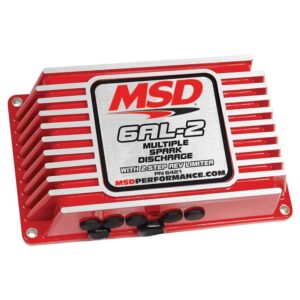 msd 6421 6al-2 ignition control - red