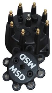 msd ignition 84313 black small distributor cap