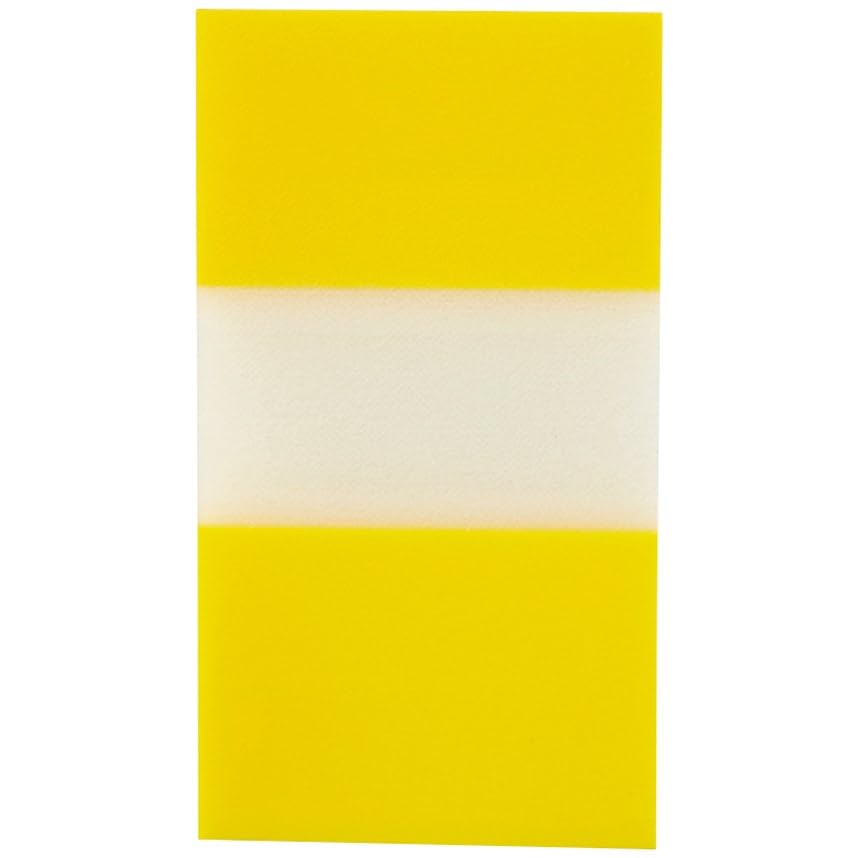 Q Connect 1-inch Page Marker - Yellow (Pack of 50)