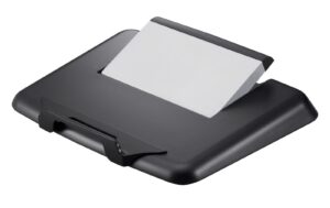 q-connect plastic stand for laptop - black