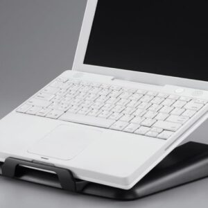 Q-Connect Plastic Stand for Laptop - Black