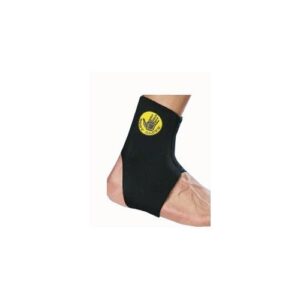 body glove sized slip-on ankle support sports tennis baseball football wrap brace, x-large