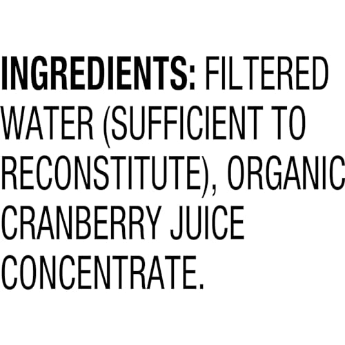 R.W. Knudsen Organic Just Cranberry Juice, 32 fl oz (Pack of 1)