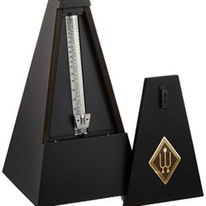 Wittner Wood Case Black Metronome with Bell Tuner (816M)