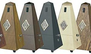 Wittner Wood Case Black Metronome with Bell Tuner (816M)