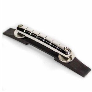 fender gretsch rocking bar electric guitar bridge - chrome/ebony