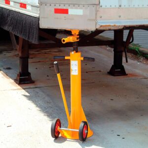 GLOBAL INDUSTRIAL 100,000 Lb. Static Capacity Standard Duty Trailer Stabilizing Jack Stand