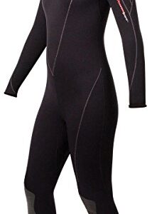 Henderson Womens 5mm Thermoprene Backzip Jumpsuit (Black, 10)