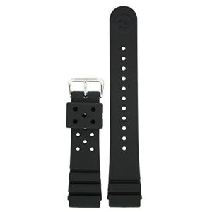 seiko pro diver strap (22mm, black, part 4f24zz)