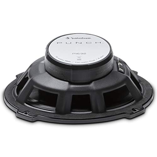 Rockford Fosgate P1692 Punch 6"x9" 2-Way Coaxial Full Range Speakers - Black (Pair)