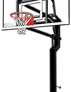 Goalsetter MVP In-Ground Basketball Hoop with 72 Inch Glass Backboard Style: Acrylic