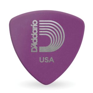 d'addario duralin guitar picks, heavy, 10 pack, wide shape