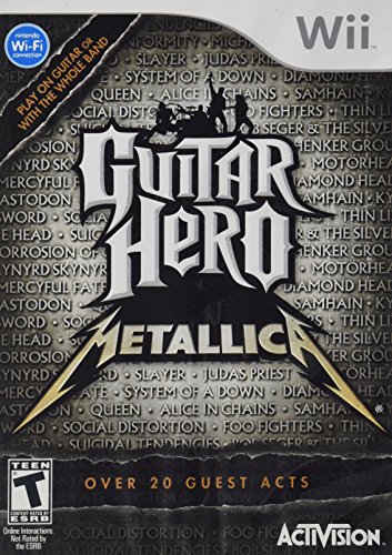 Guitar Hero Metallica - Nintendo Wii