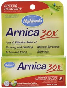 hylands, arnica 30x, 50 tablets