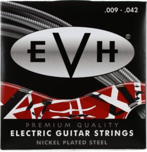 evh premium electric guitar strings, .009 - .042