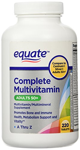 Equate Mature Adults 50+ Multivitamin 220 c