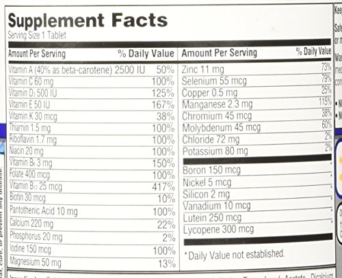 Equate Mature Adults 50+ Multivitamin 220 c