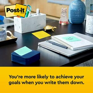 Post-it Dispenser Pop-up Notes, 3x3 in, 18 Pads, Assorted Colors, Clean Removal, Recyclable