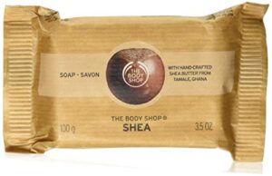 the body shop shea soap, 3.5 ounce (packaging may vary)