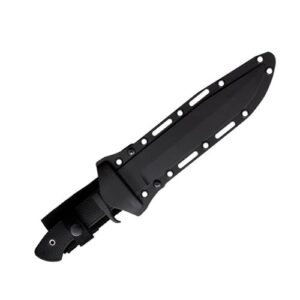 Cold Steel OSI 8.25" Japanese AUS8A Clip Point Blade 5.125" Kray-Ex Handle Tactical Outdoor Hunting Fixed Blade Knife w/Secure-Ex Sheath